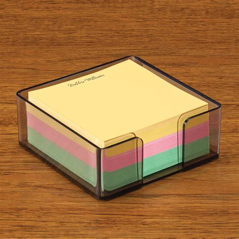 Personalized Memo Cube Custom Memo Cube Walter Drake