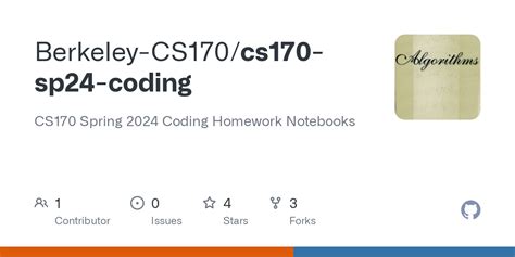 Github Berkeley Cs170cs170 Sp24 Coding Cs170 Spring 2024 Coding
