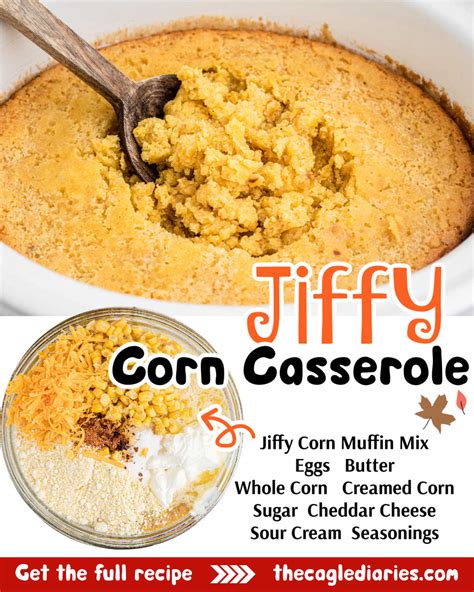 Crock Pot Jiffy Corn Casserole Recipe The Cagle Diaries