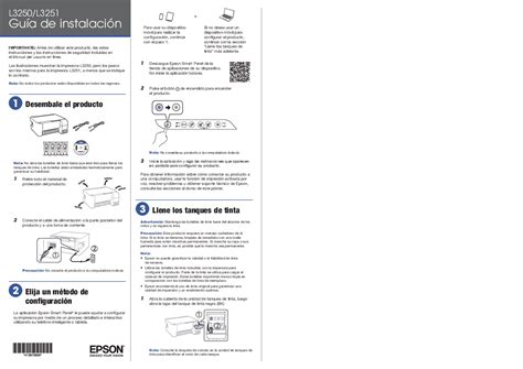 Epson L3250 All In One Printers User Guide
