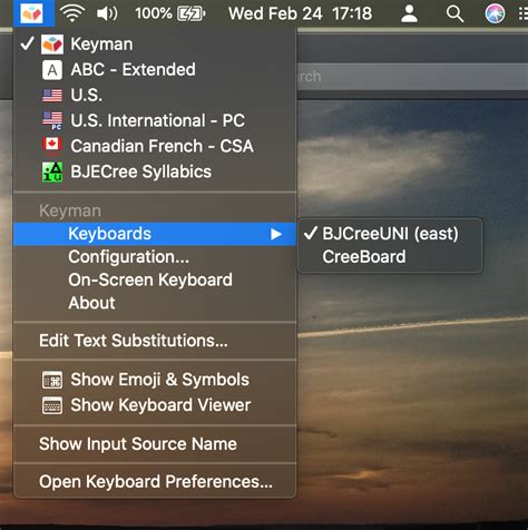 How To Use Keyman To Type In Cree Syllabics