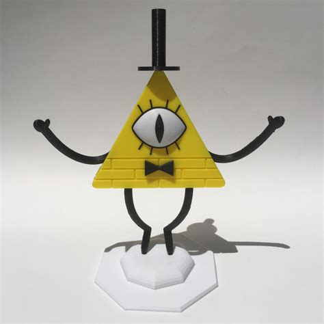 3d Printable Bill Cipher From Gravity Falls By Arden Markin
