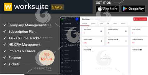 Worksuite Saas Project Management System