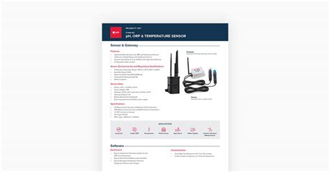 Ph Orp And Temperature Sensor Ats
