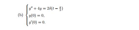 Solved Problem 2 Find The Solution Of The Given Ivps With