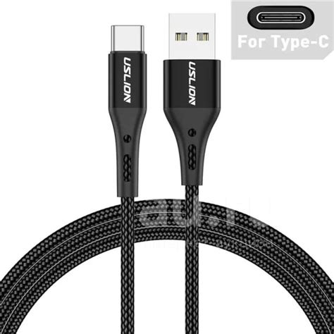 Uslion Usb Type C 3a 3000ma высококачественный дата кабель для синхронизации и быстрой зарядки