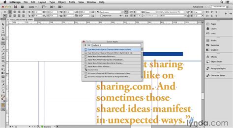 indesign secrets video unexpected uses for quick apply creativepro