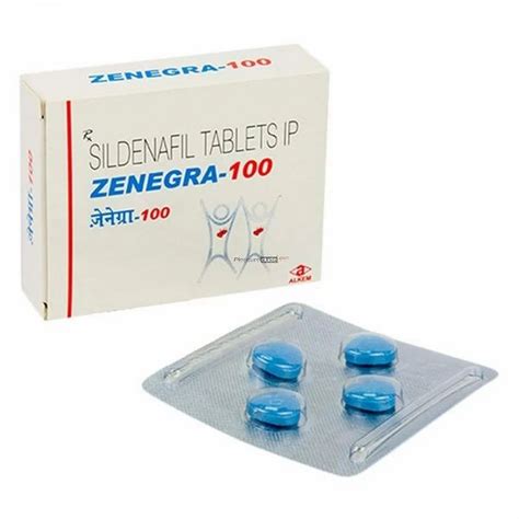 Zenegra 100 Sildenafil 100mg Tablets 60100 Mg At ₹ 190strip In Surat