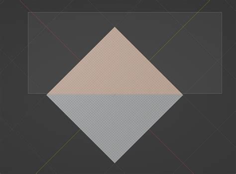 Is It Possible To Select Faces Diagonally Modeling Blender Artists Community