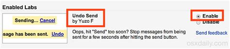 Enable A Recall Email Feature In Gmail To Undo Sending Erroneous Messages