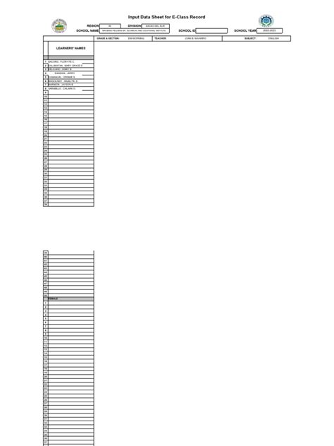 Grading Sheet Css 2022 Pdf
