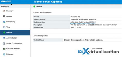 How To Patch VMware VCSA Via ISO Patch Downloaded From VMware Patch Portal ESX Virtualization
