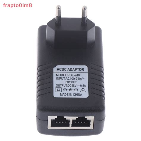 Frapto0im8 48v 05a Eu Wall Provides Power Ethernet Adapter Ip Phone