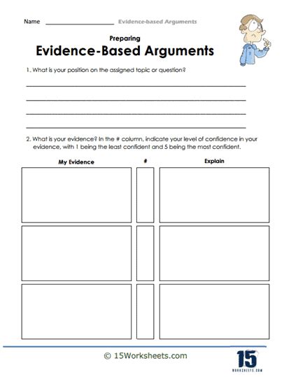 Evidence Based Writing Worksheets Source Credibility 15