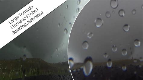 Large Twister Octagon Tornado Probe View Spalding Nebraska Youtube
