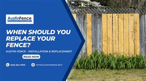 When Should You Replace Your Fence Austin S Fence Company Repair Replacement