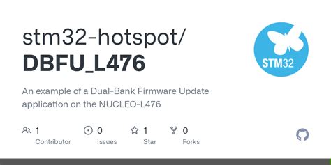 GitHub Stm Hotspot DBFU L An Example Of A Dual Bank Firmware Update Application On The