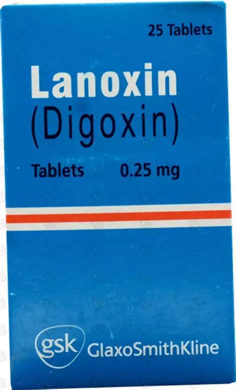 Lanoxin Tablets 250mcg Buy Now At Dermapk