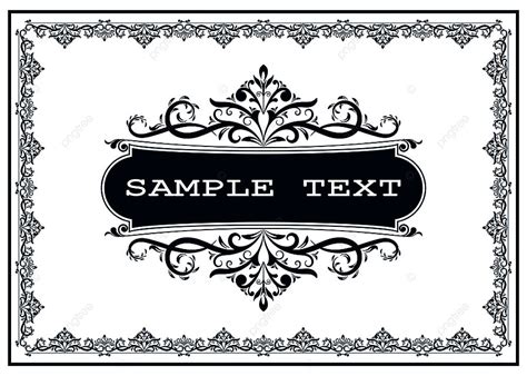 고대 배경 포스터의 고급 초대 카드 또는 고급 인증서를 위한 아름다운 선조 및 복고풍 테두리가 있는 빈티지 스타일의 장식 프레임 템플릿 Psd 다운로드 디자인 자료 다운로드