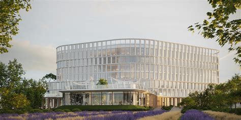 Angular Facades Create A Dynamic Effect At Whitemeadow Agrohub