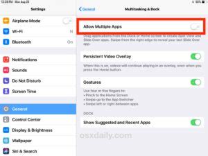 How To Disable Split Screen View On IPad