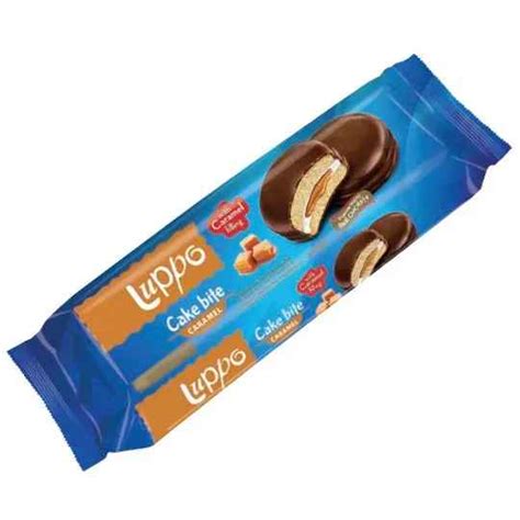 Buy Luppo Caramel Cake Bite 184 Gm Manpasand Quicklly