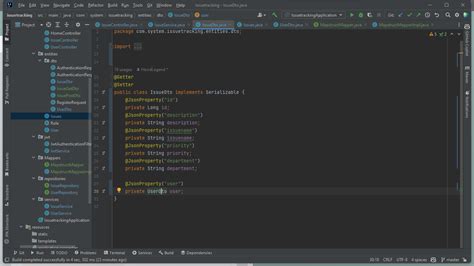 How To Map Data In A Table To A User Rspringboot