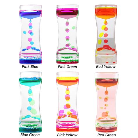 Liquid Timer Visual Sensory Toy Autism Sedation Sp Vicedeal