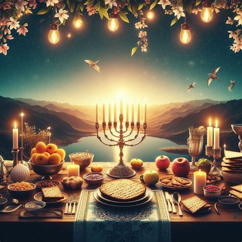 Passover A Celebration Of Freedom And Tradition Premium Ai Generated