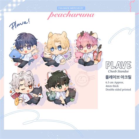 Jual Plave Mini Standee Fan Madefan Merch Shopee Indonesia
