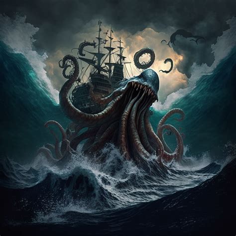 The Rise Of The Kraken By Enucar On Deviantart