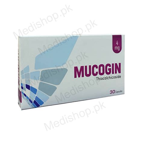 Mucogin 4mg Capsule Medishoppk
