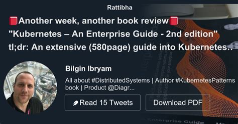 📕another Week Another Book Review📕 Kubernetes An Enterprise Guide 2nd Edition Tldr An