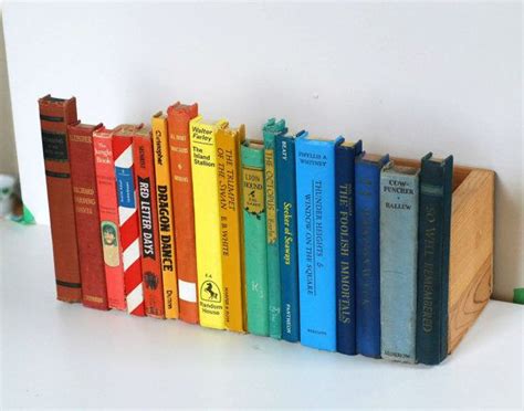 Vintage Book Shelf Crate Secret Storage Box