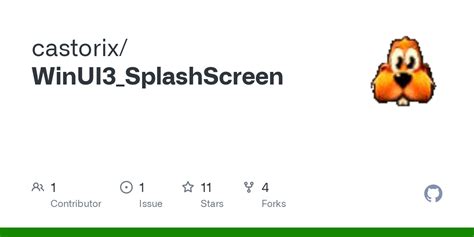 Winui3splashscreenmfplaycs At Master · Castorixwinui3splashscreen · Github