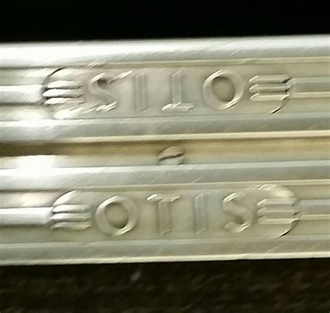 Otis Elevators This Logo Was Found In The Track Of The Elevator Doors