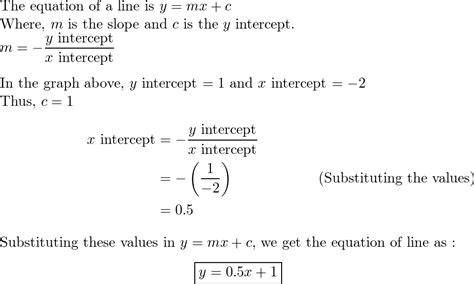 Find The Equation Of The Following Lines Write Your Answers Quizlet