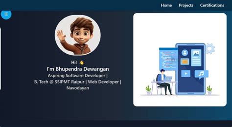 Portfolio Webdevelopment Fullstackdeveloper Reactjs Bhupendra