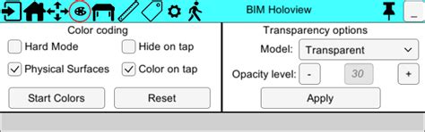 BIM Holoview App Usage