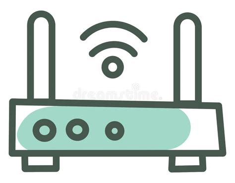 Wifi Router Icon Stock Vector Illustration Of Connect 260370673