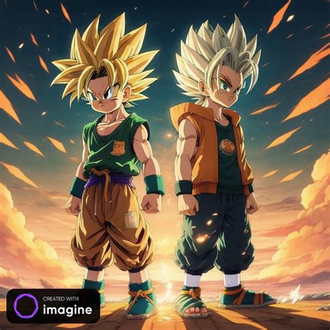 Goten And Trunks By Davif509 On Deviantart