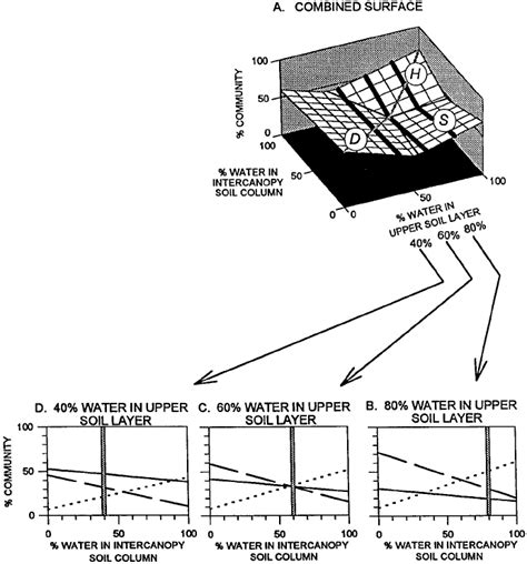 Model Predictions For Percent Of Community Biomass For Three Plant Download Scientific Diagram