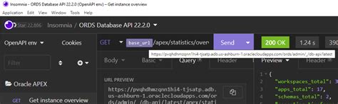Manage And Monitor Oracle Database With Rest Apis