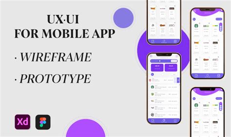 do ux ui design for mobile apps using figma or adobe xd by fern k fiverr