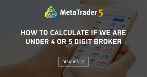 How To Calculate If We Are Under 4 Or 5 Digit Broker Pennant Mql4 And Metatrader 4 Mql4