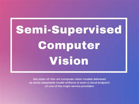 Build A Semi Supervised Computer Vision Model By Oboorke Fiverr
