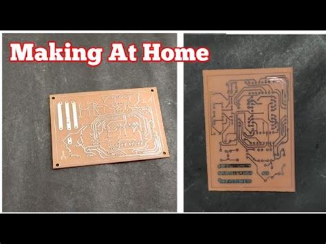 How To Make A PCB At Home Diy PCB Board How To Make PCB Board YouTube