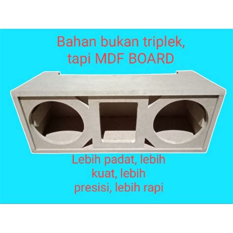 Jual Box Speaker 4 Inch Double Plus Tweeter Box Line Array 4 Inch Double Plus Tweeter Audax AX