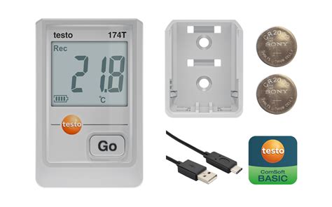 Testo 174 T Mini Temperature Data Logger With Usb C And Pc Software Senze Instruments Pte Ltd