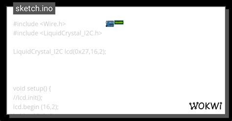 Lcd 16x2 Tugas 9 Wokwi Esp32 Stm32 Arduino Simulator